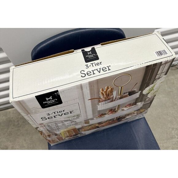 Dining | Members Mark Mulifunctional 3tier Server With Ring Handle ...